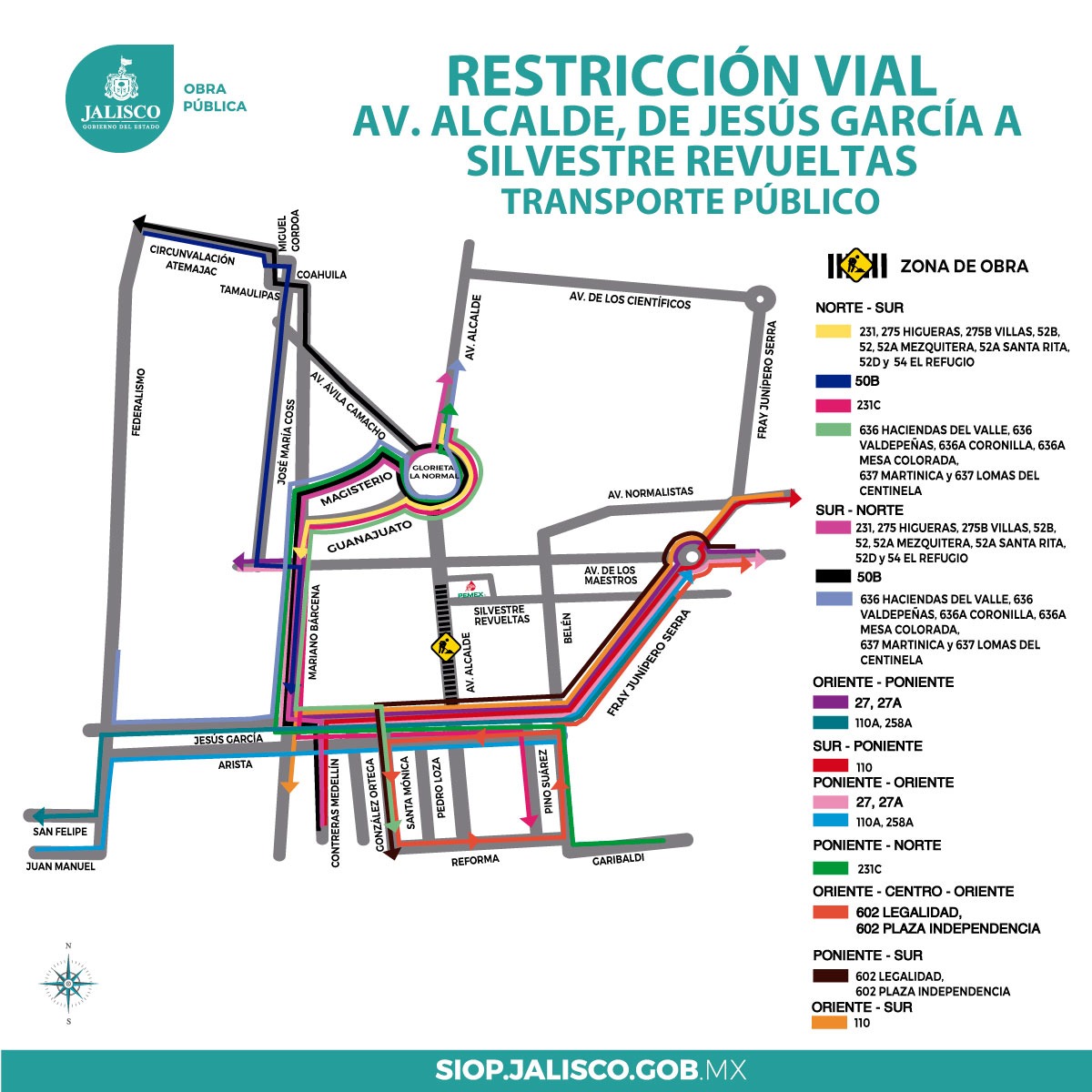 Más modificaciones viales por Paseo Alcalde - El Diario NTR | NTR ...