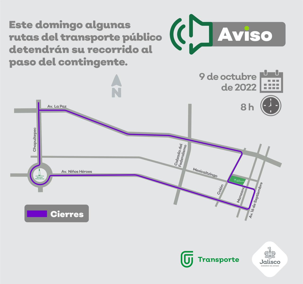 Casi 70 rutas del transporte público modificarán su recorrido por dos ...